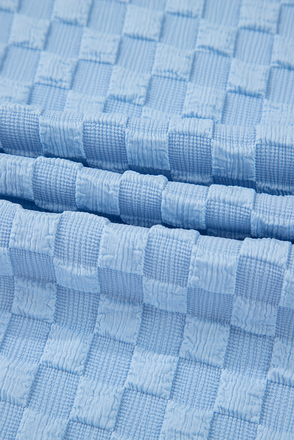 Checkered Pocketed High Waist Wide Leg Overall - Sunny Angela